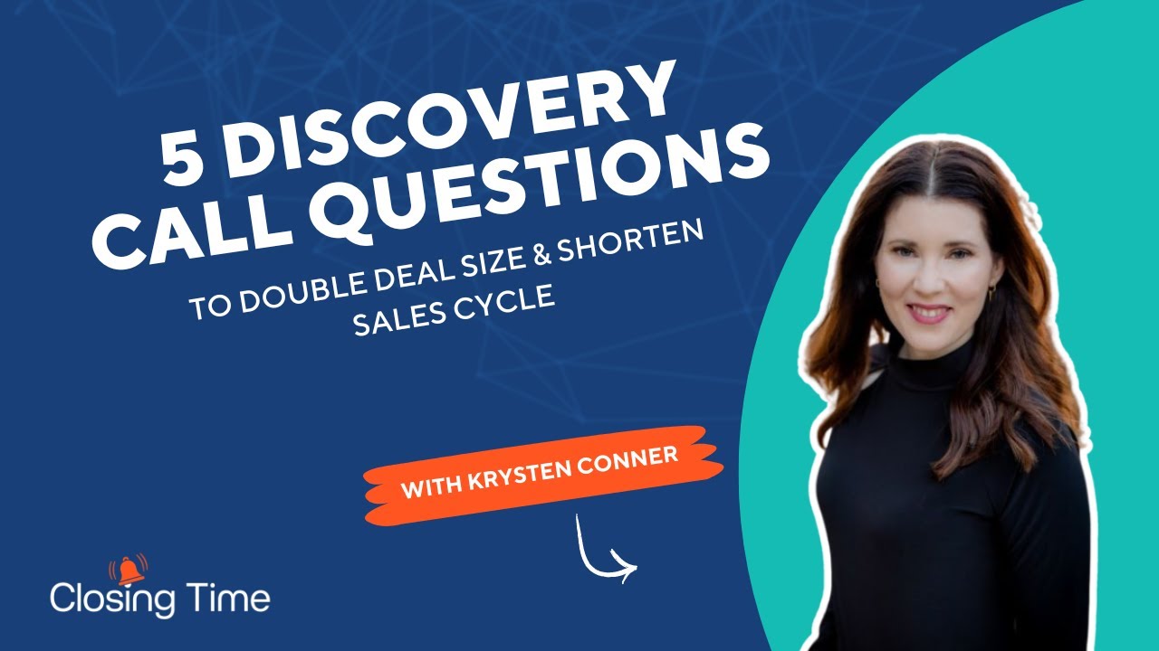 5 Discovery Questions to Double Deal Size & Shorten Sales Cycle - YouTube