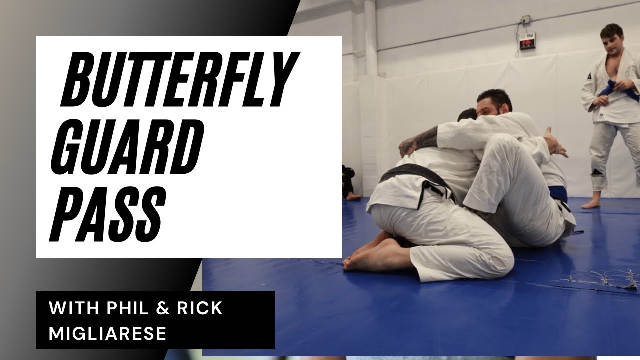 (1 Minute move) How to pass the butterfly guard with Phil Migliarese ...
