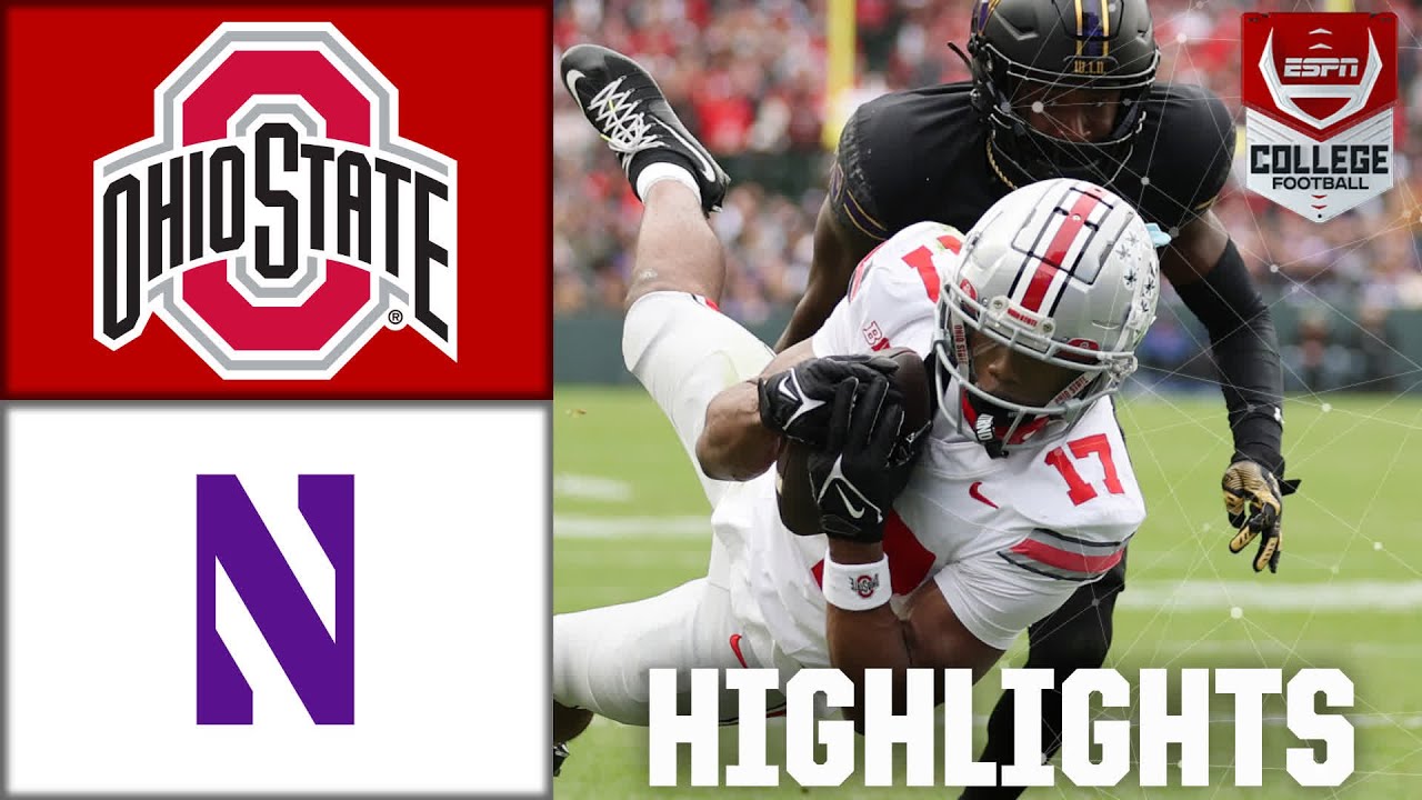 Ohio State Buckeyes vs. Northwestern Wildcats | Full Game Highlights ...