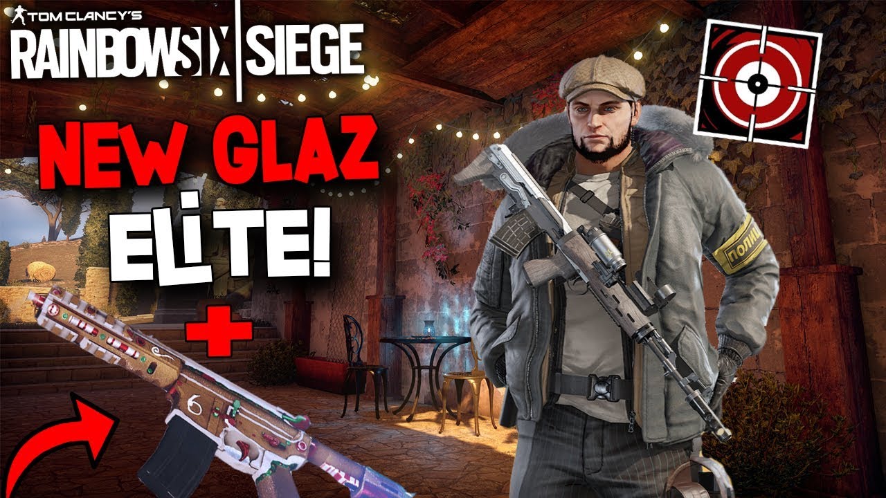 *NEW* Glaz Elite Skin! + Sugar Coated Bundle | Rainbow Six Siege - YouTube