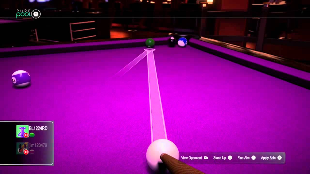 Pure Pool. Best fluke shot EVER! - YouTube