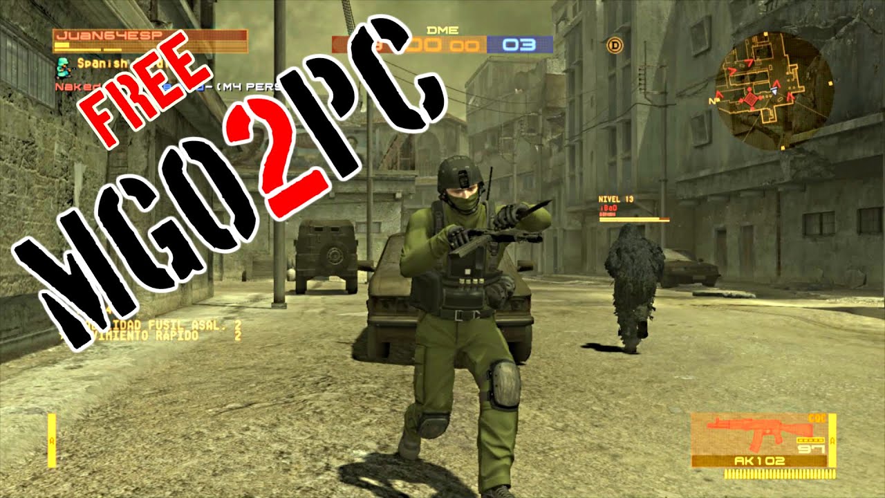 Metal Gear Online 2 PC - FREE - PS3 - RPCS3 - SaveMGO2 - Metal Gear ...
