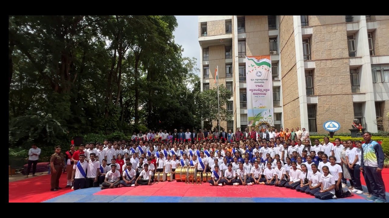 Independence Day Celebration at GKVK_cultural and Sports Events#gkvk# ...