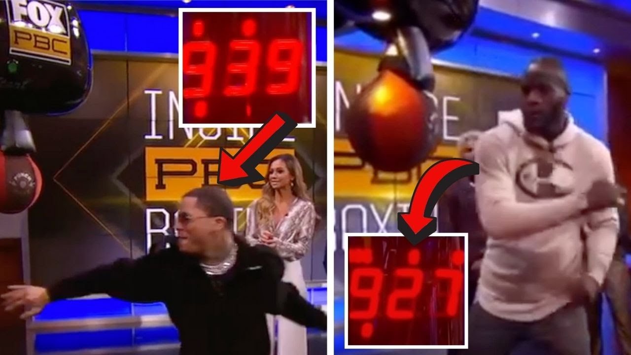 Boxers DESTROYING The Punch Machine!! - YouTube