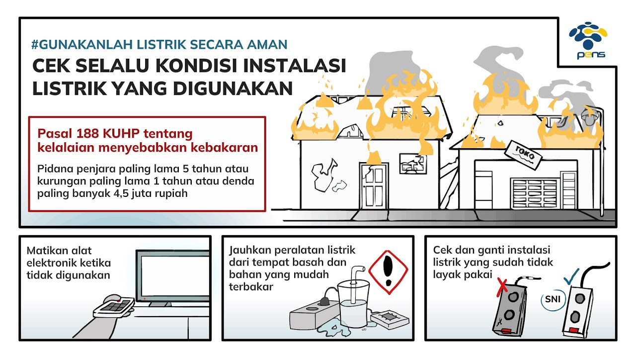 Gunakan Listrik Secara Aman - Animasi Iklan Layanan Masyarakat - YouTube