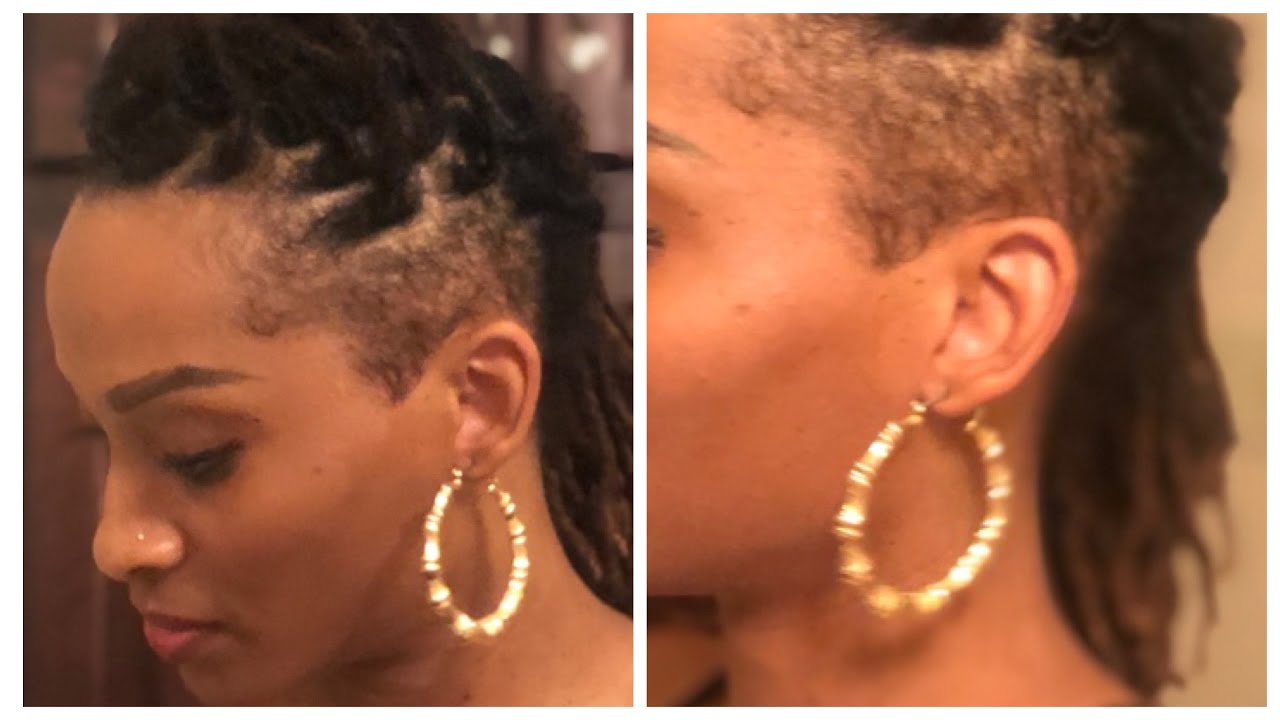 HOW TO: My Shaved Sides |LOCS - YouTube
