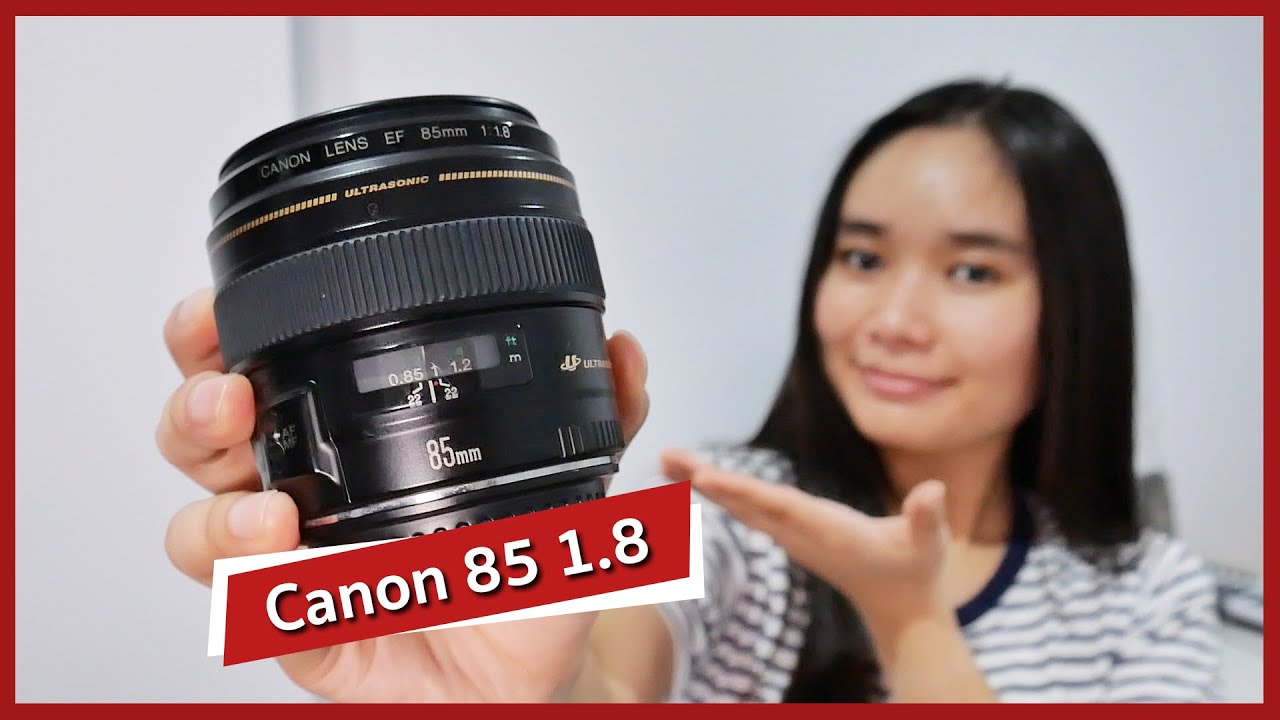 รีวิวเลนส์ Canon EF 85 f1.8 เลนส์ละลายหลัง ราคามิตรภาพ - YouTube