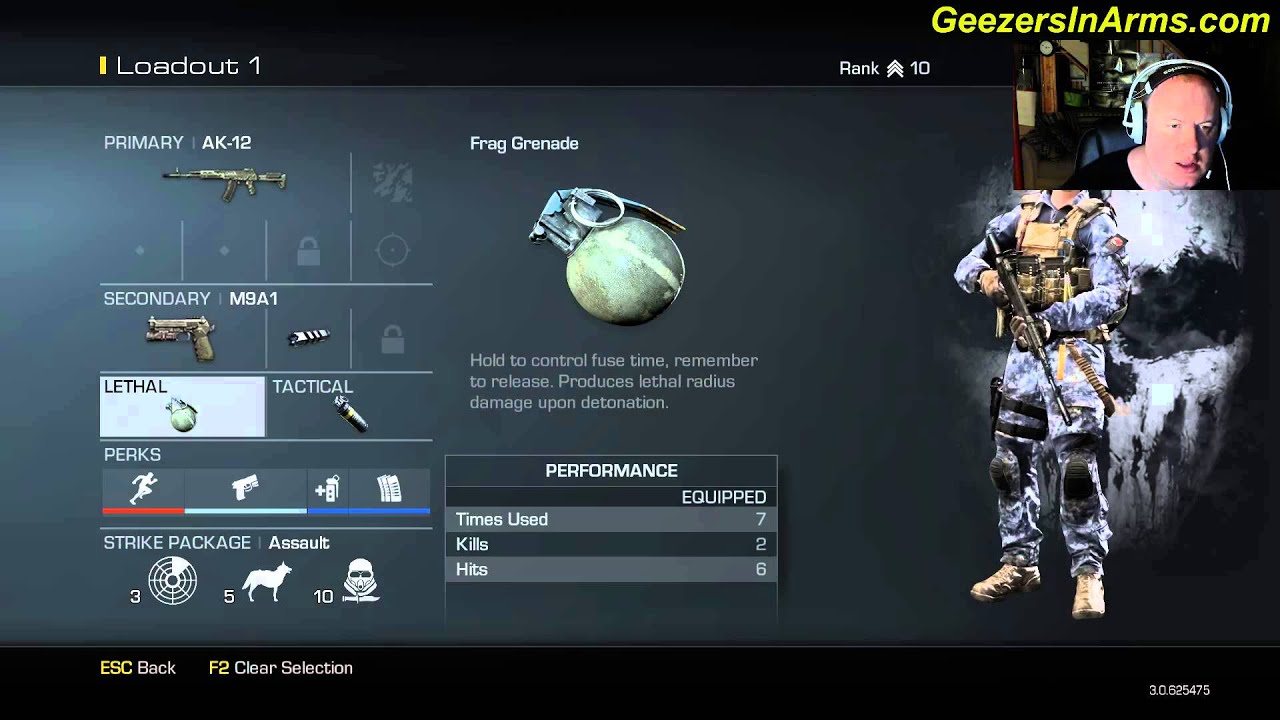 Let's Play - Call of Duty Ghosts (Soldier Customization) - YouTube