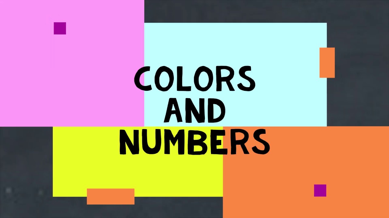 COLORS AND NUMBERS (COLORES Y NÚMEROS) - YouTube