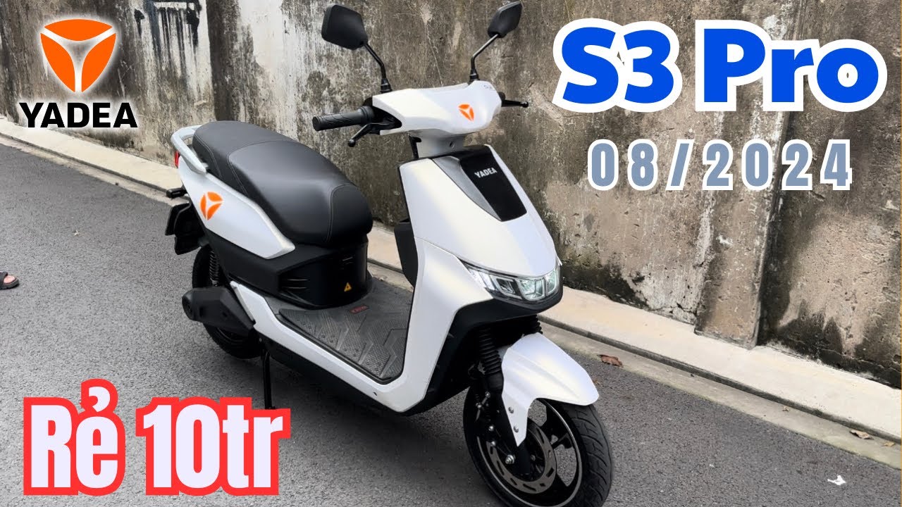 Yadea S3 Pro mua tháng 8/2024 đi 3000km siêu mới - YouTube