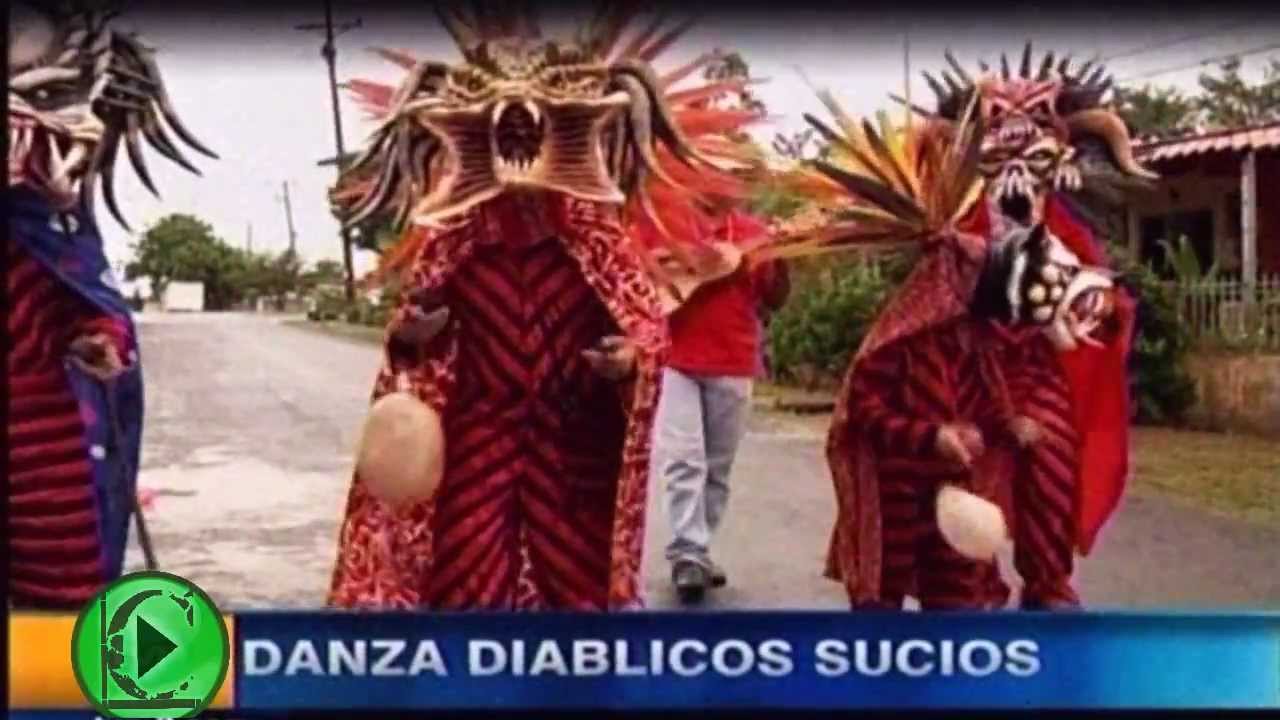 Danza de Diablicos Sucios Juan Bosco Batista - YouTube