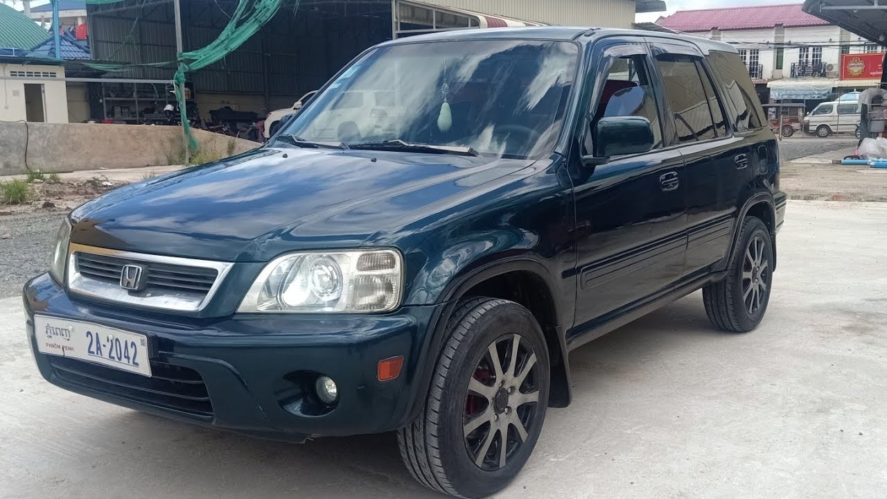 ឡានលក់/CR-V 97/ឡានស្អាតខ្ចីម៉ាសុីនអេម/ឡានលេងរួច/សាច់ដែកខ្ចីអត់បុកប៉ះ ...