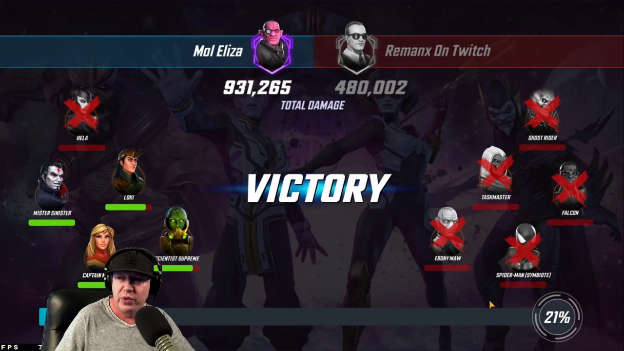 I Like Balanced 1v1 - MARVEL Strike Force - MSF - YouTube