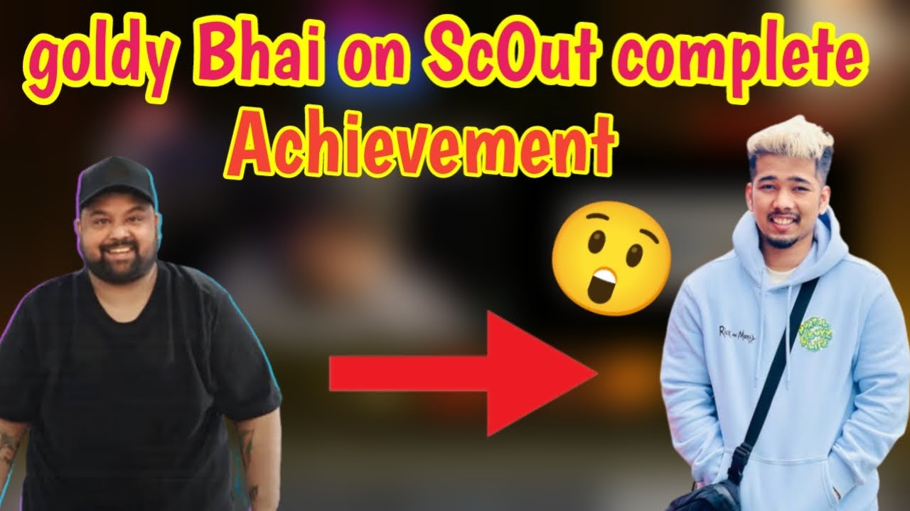 Scoutop biggest achievement complete goldy Bhai reveals | goldy Bhai on ...