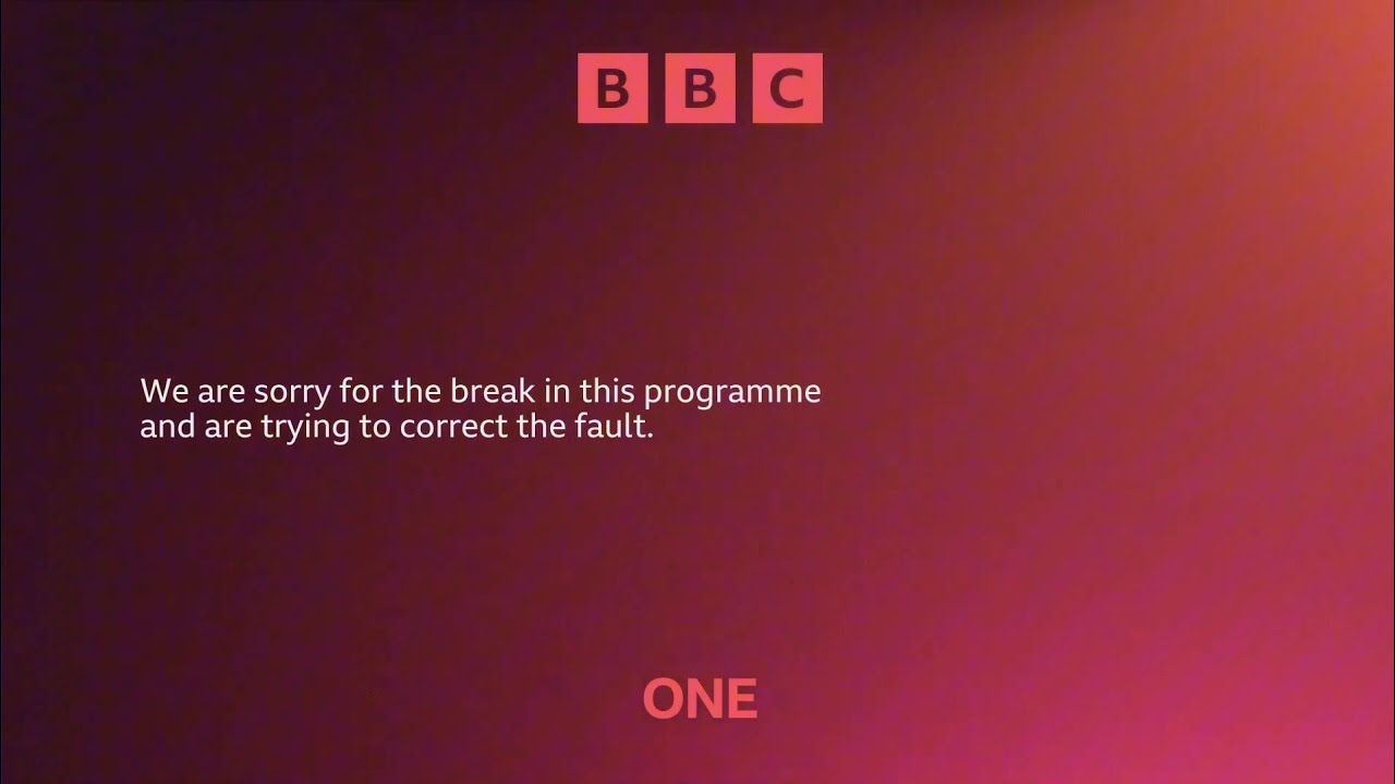 (NEW) BBC One - Breakdown/Technical Fault - (2024) - YouTube