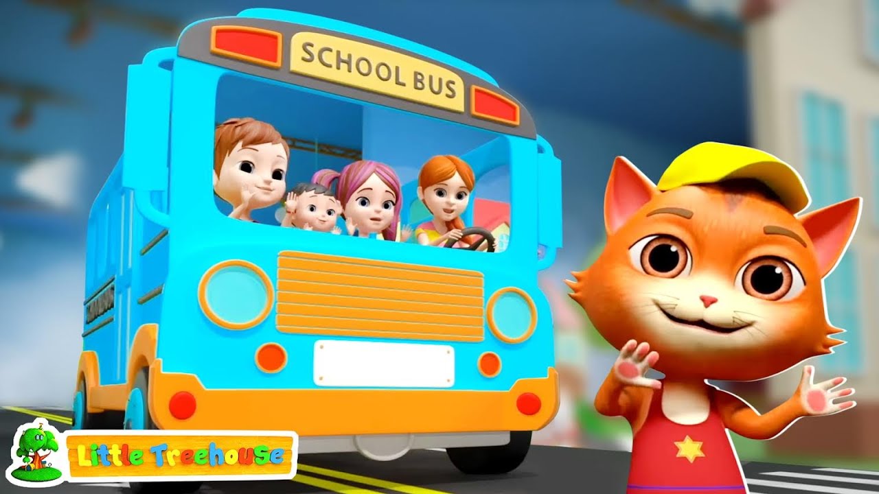 Funny Cartoon Bus Ride