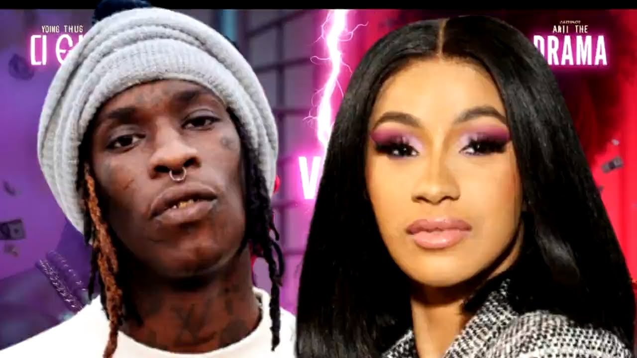 Young Thug Faces Off with Cardi B - YouTube