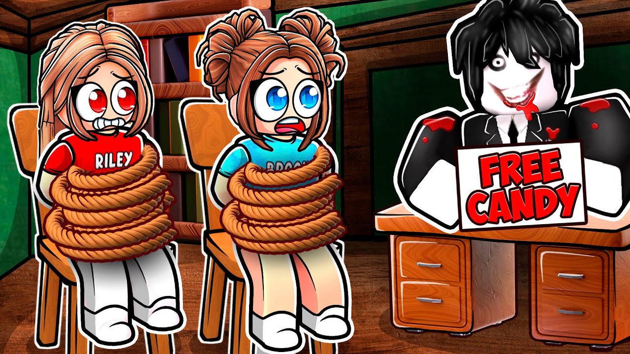 Brook and Riley Get KIDNAPPED In Roblox!! - YouTube