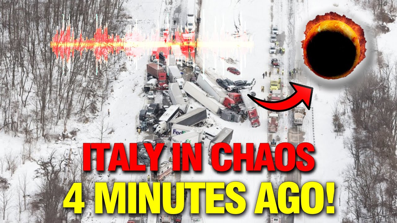 Chaos In ITALY! Blizzard Swallows Abruzzo. Evacuate All Citizens. Wrath ...