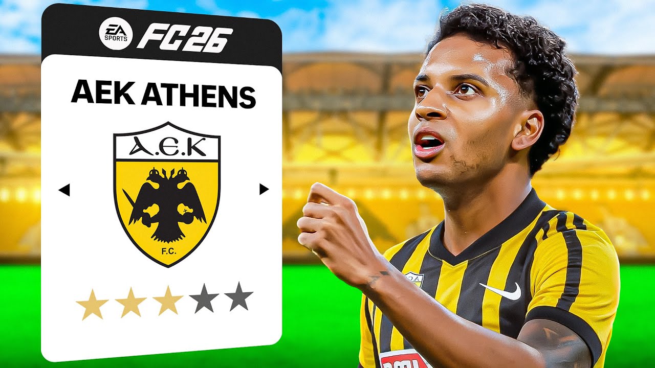 I Rebuilt AEK Athens... and Greek Football! 🇬🇷 - YouTube