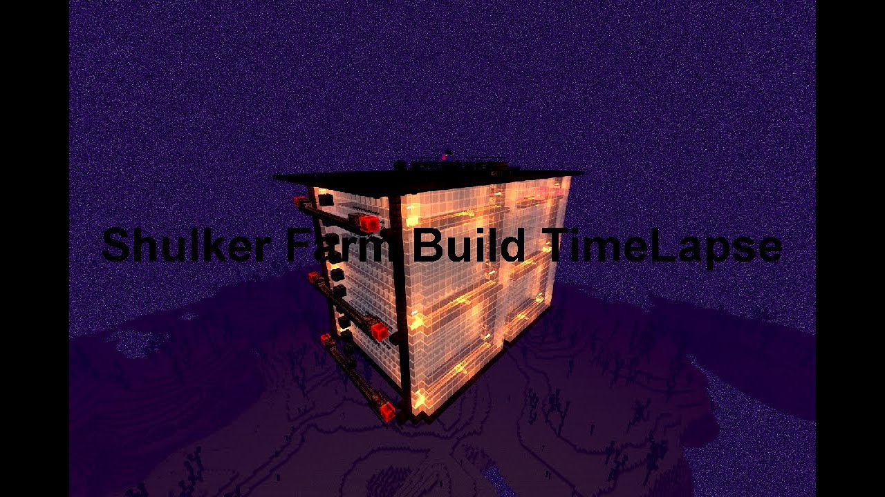 Shulker Farm Build [SURVIVAL TIMELAPSE] - YouTube
