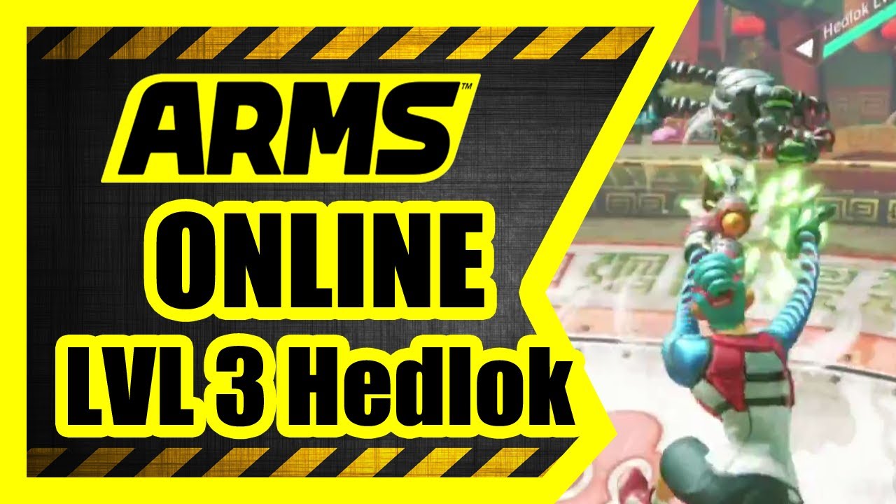 ARMS - Nintendo Switch [ONLINE Hedlok Boss Level 3] - YouTube