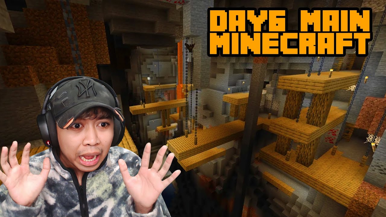 MINING KE GOA TAMBANG EMAS!! - MINECRAFT DAY 6 - YouTube