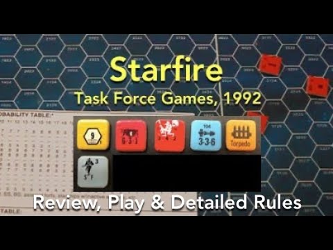 Starfire (Task Force Games) Review & How to Play - YouTube