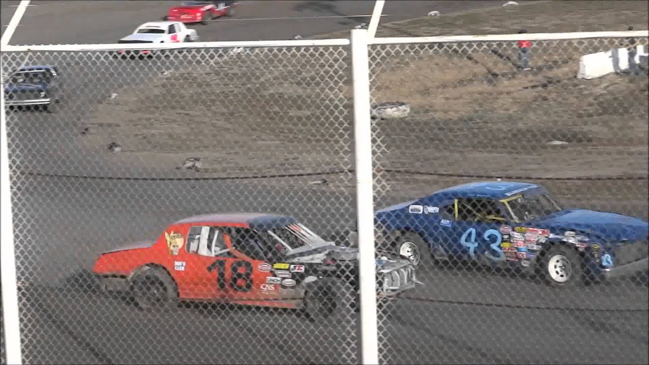 I-76 Speedway - Econo Feature Race - Nov 1, 2015 - YouTube
