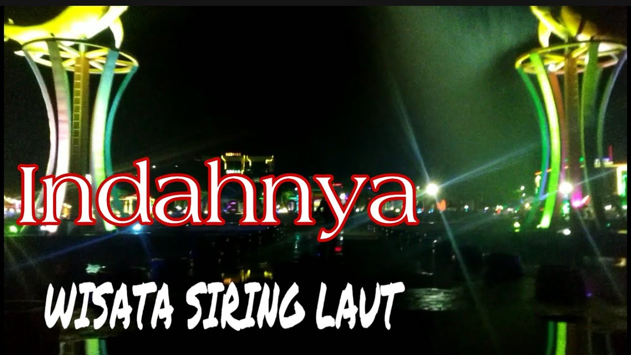 Keindahan wisata Siring laut Kotabaru - YouTube