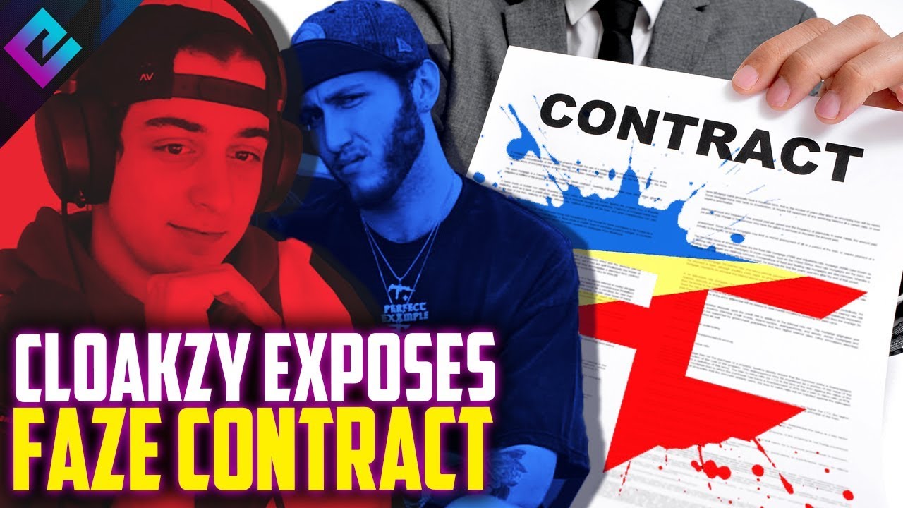 Cloakzy EXPOSES FaZe Clan Bad Contract and Ghosting? - YouTube