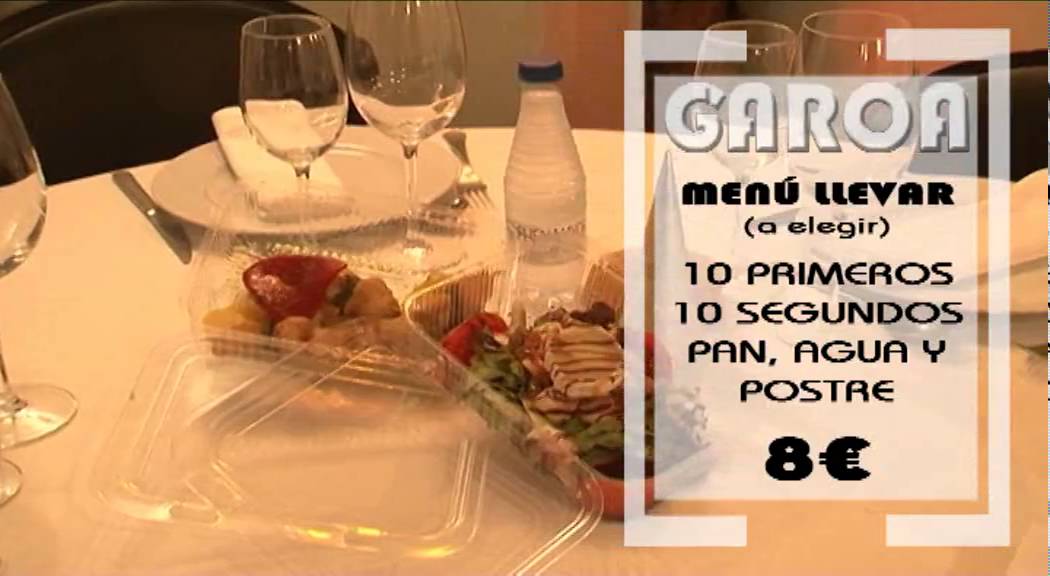 Restaurante Garoa Soria - Menú diario para llevar por 8 euros - YouTube