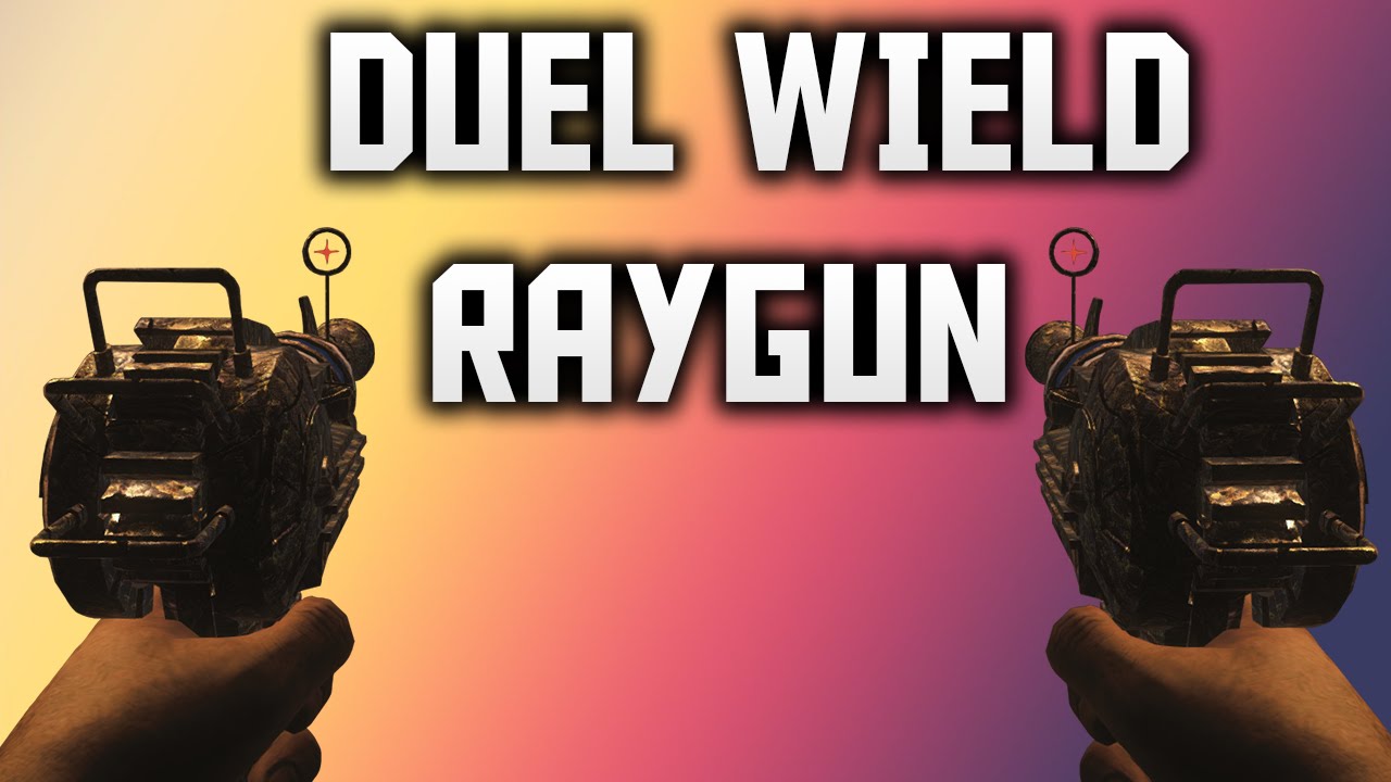 DUEL WIELD RAY GUN MOD IN BLACK OPS MULTIPLAYER!!! (BO1 MODS) - YouTube