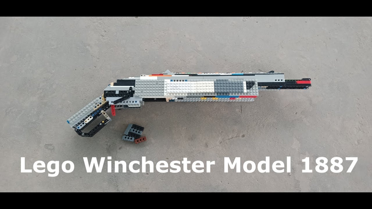 Lego Winchester Model 1887 - YouTube