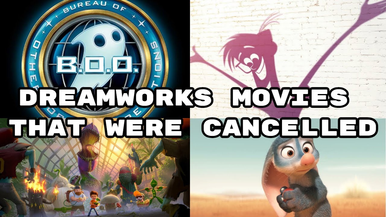 4 DreamWorks Movies that were Cancelled - YouTube