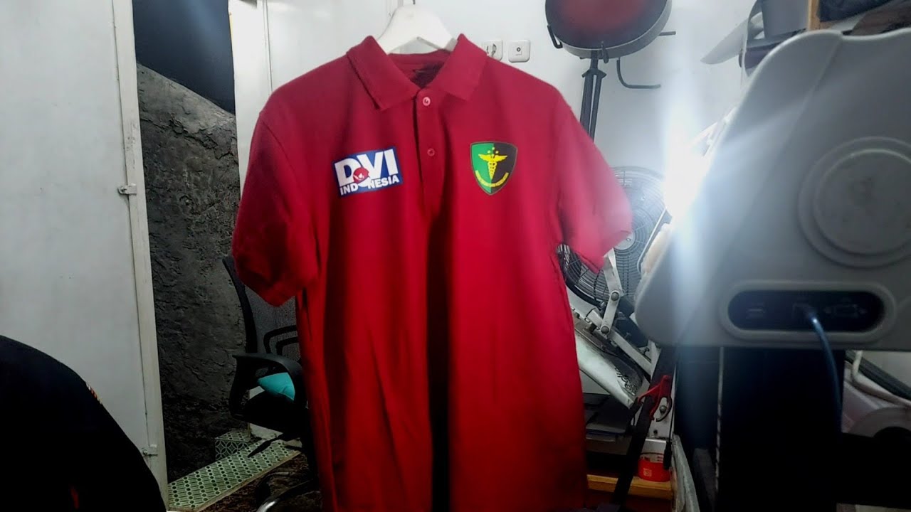 POLO SHIRT DOKPOL KEDOKTERAN KEPOLISIAN DVI INDONESIA NEW LOGO MAROON ...