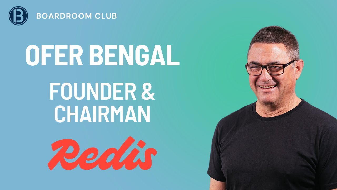 Innovation Conference: Ofer Bengal, Founder and Chairman at Redis - YouTube