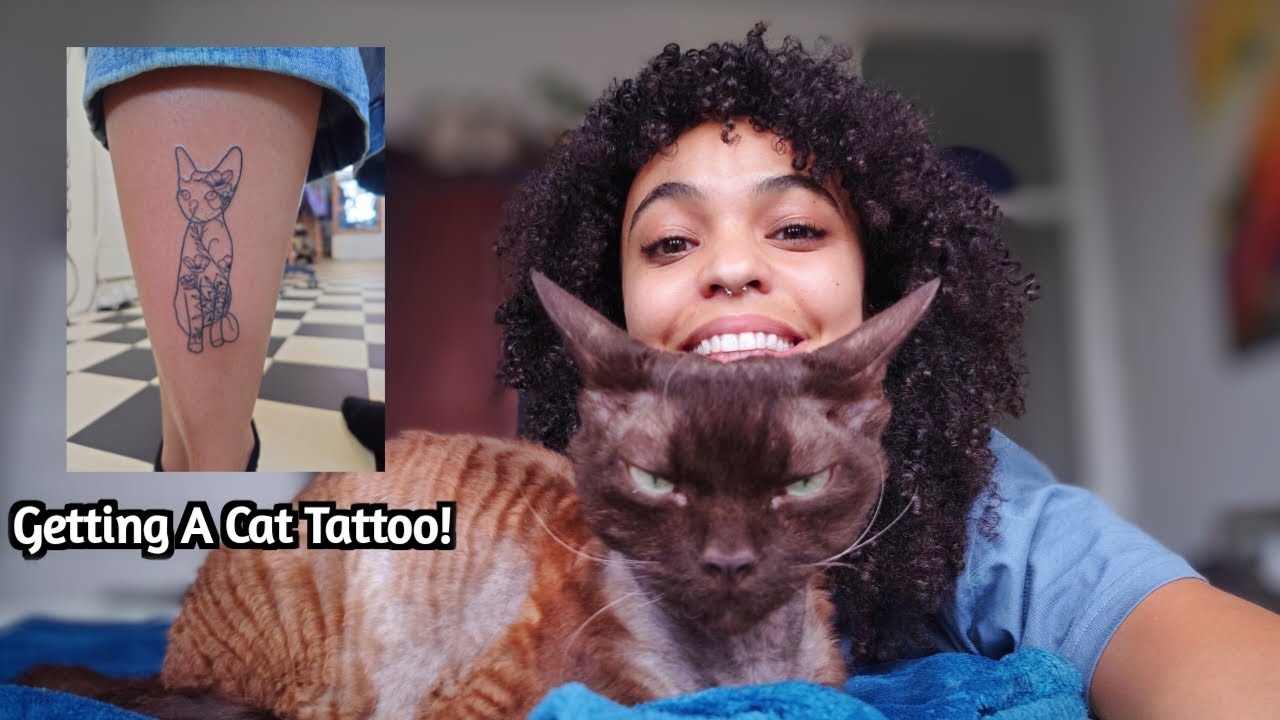 I Got A Tattoo Of My Devon Rex Cat- Crazy Cat Lady Level 2. - YouTube