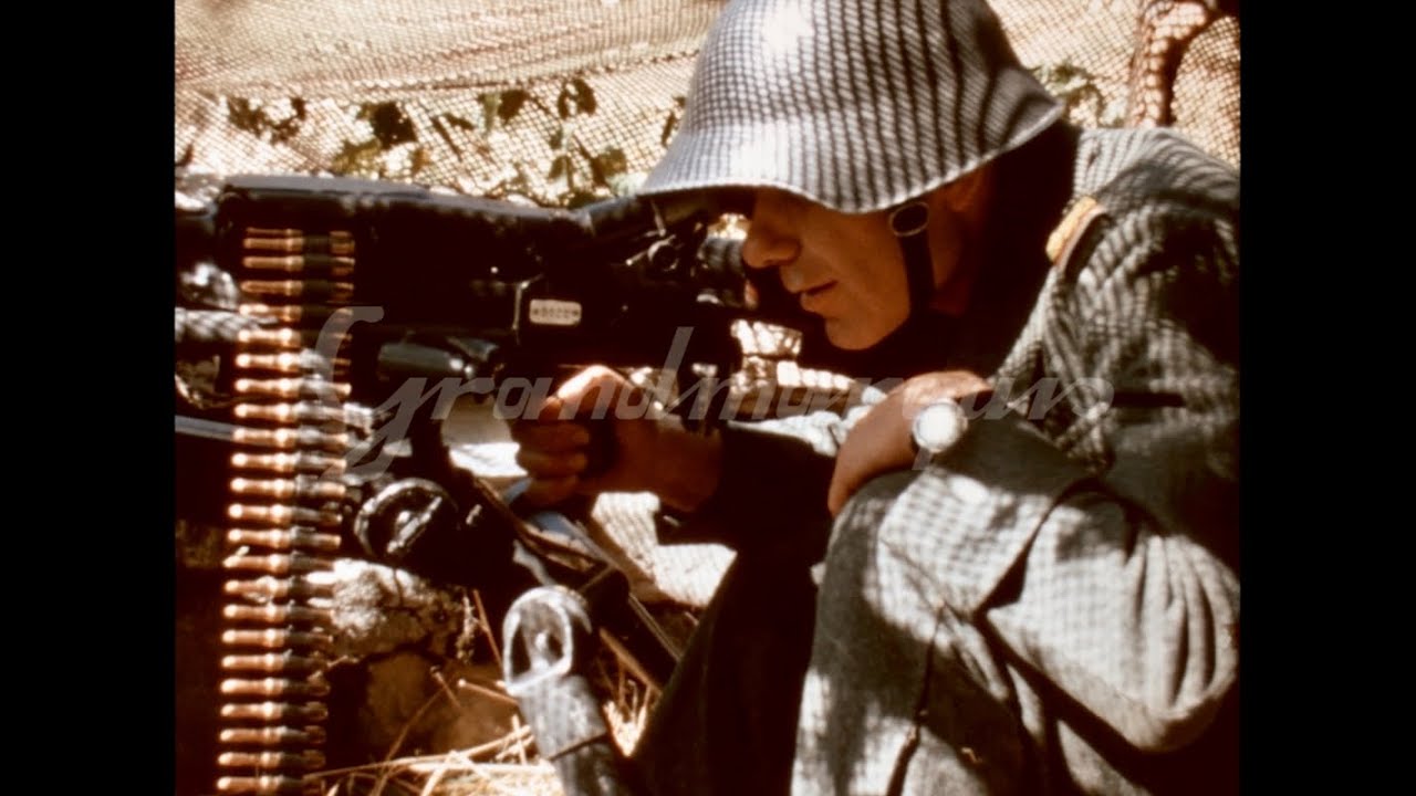 8mm - Switzerland - swiss soldiers with a 7.5mm machine gun MG 51 ...