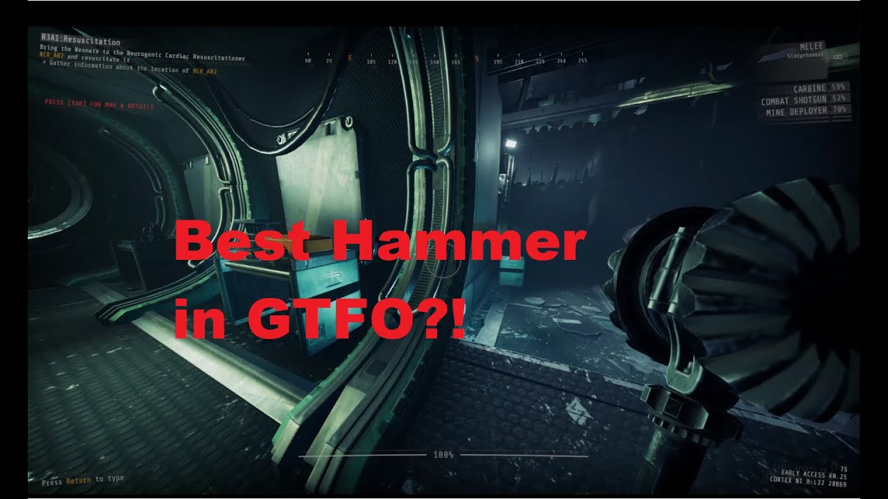 Choosing the RIGHT HAMMER in GTFO - YouTube