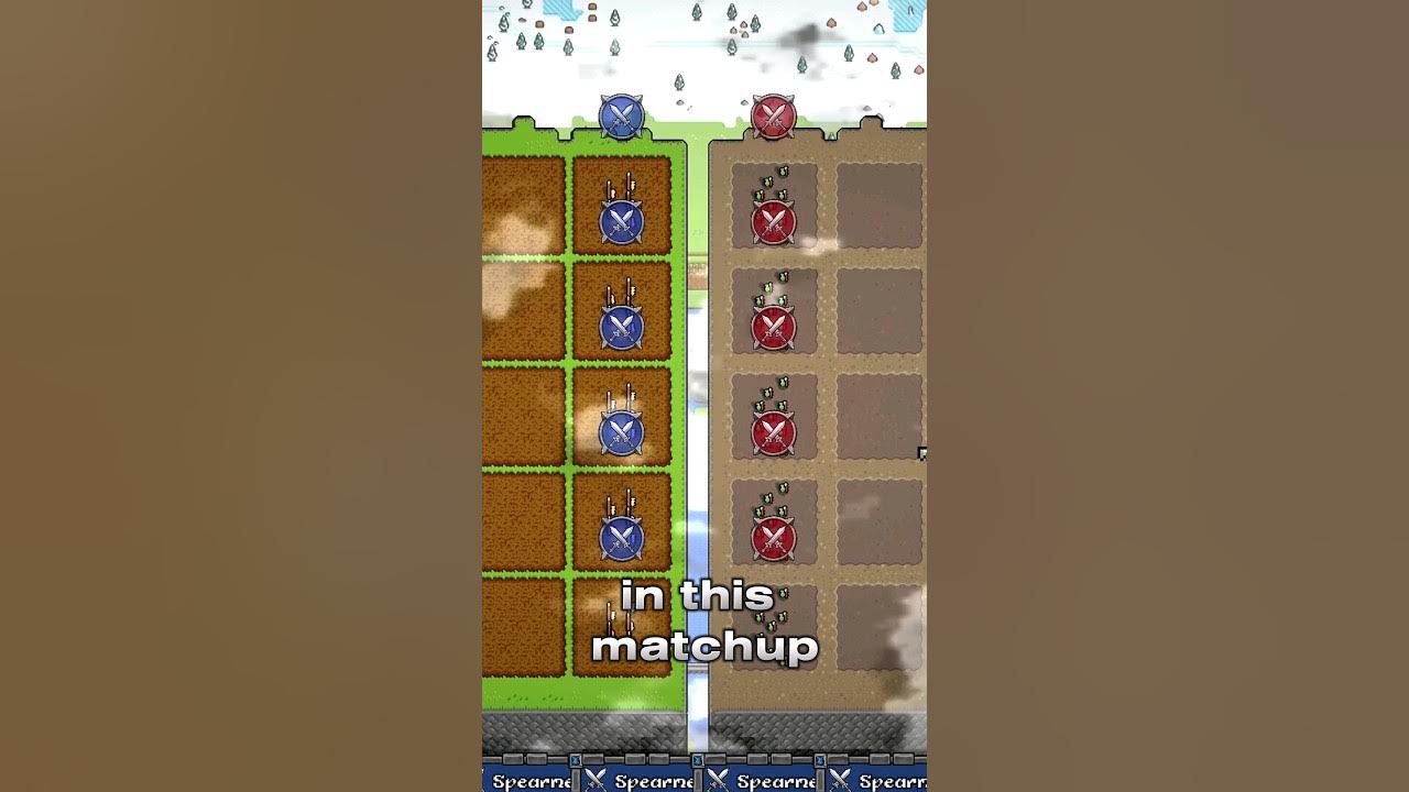 Balancing my Autobattler - Melee infantry #indiegame #gamedev #strategygames - YouTube