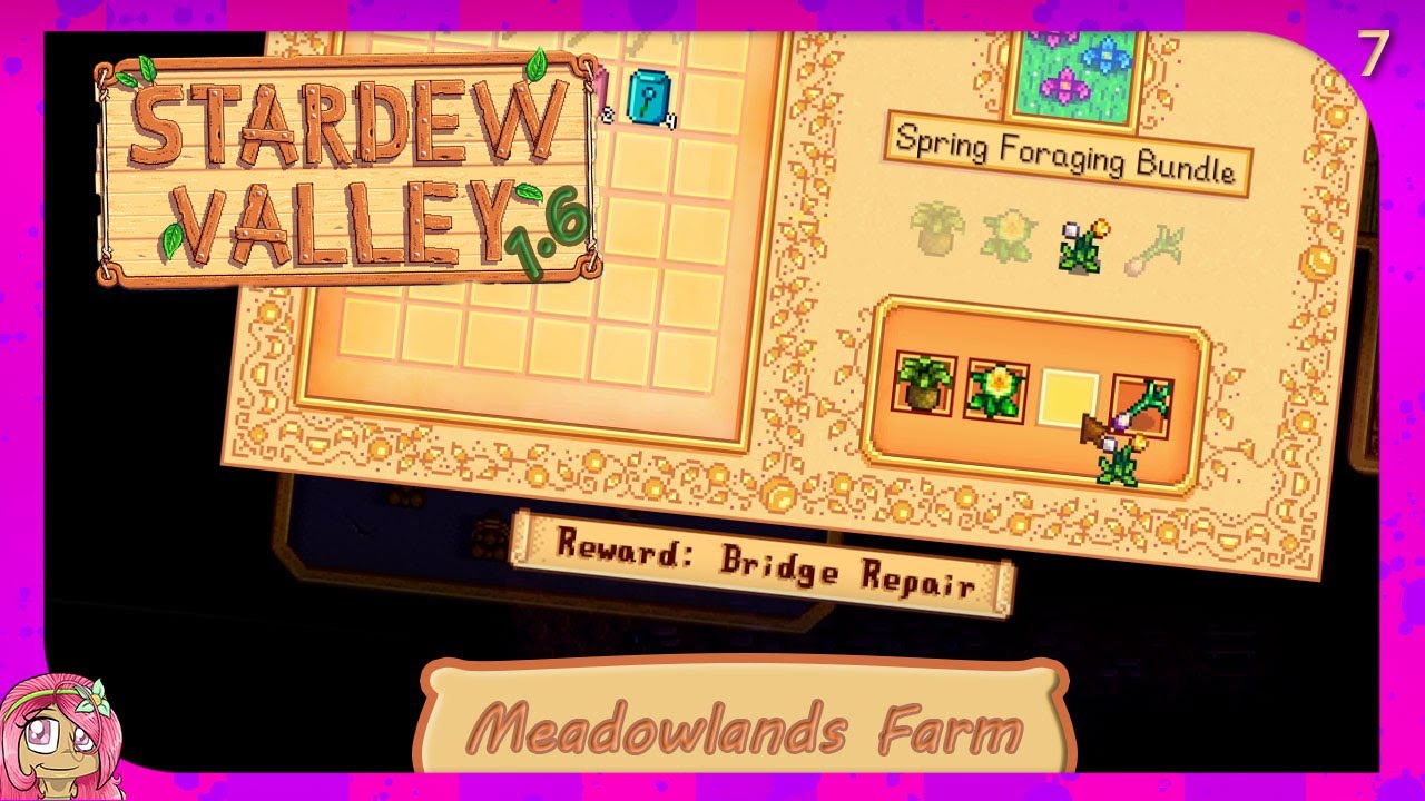 "Spring Forage Complete" | Ep 7 | Stardew Valley Playthrough (1.6 ...