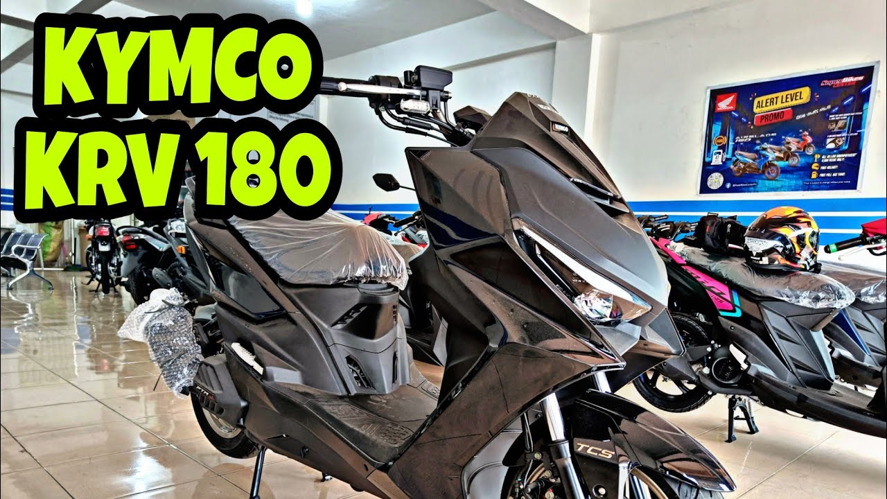 KYMCO KRV 180i TCS REVIEW - YouTube