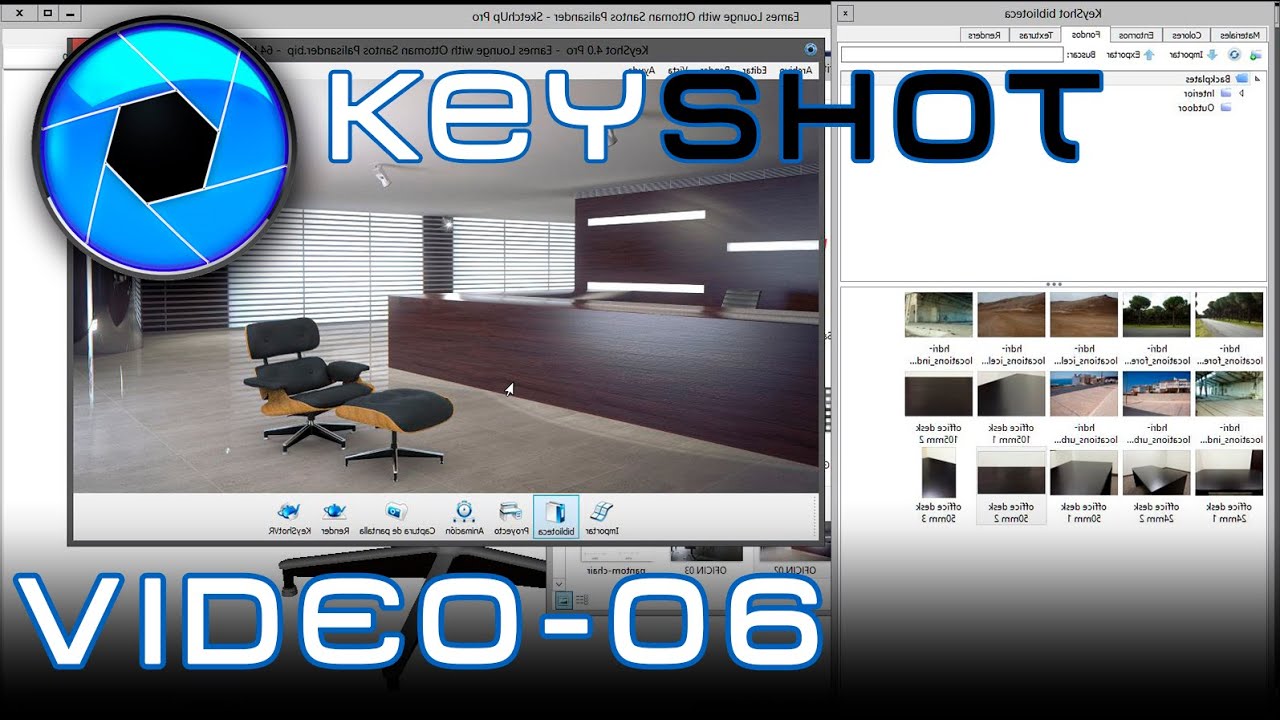 KEYSHOT 4 - VIDEO 06 - EDICION DE FONDOS - YouTube