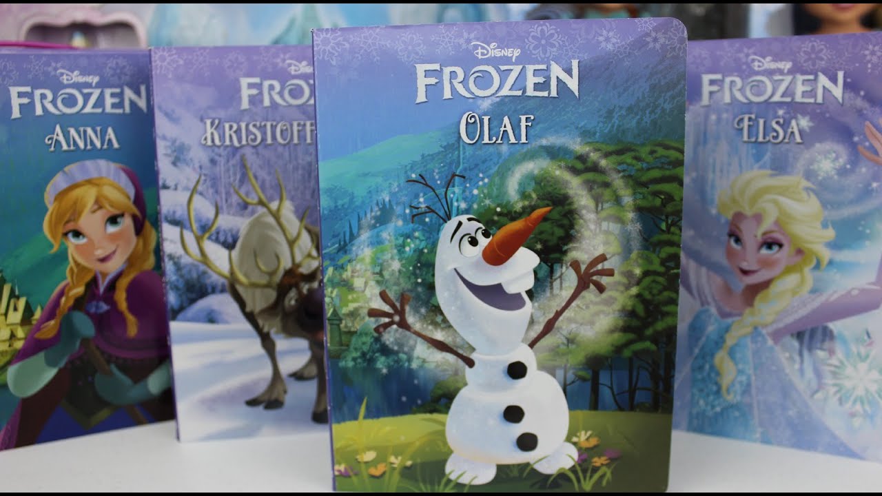 Disney FROZEN Libros de La Pelicula Frozen Libro de Olaf |Libros Para ...
