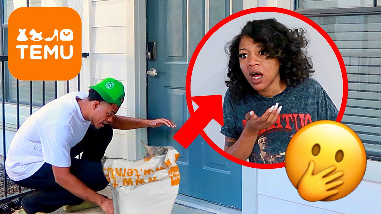 "STEALING" the NEIGHBORS PACKAGE PRANK on GIRLFRIEND! *HILARIOUS*Temu ...