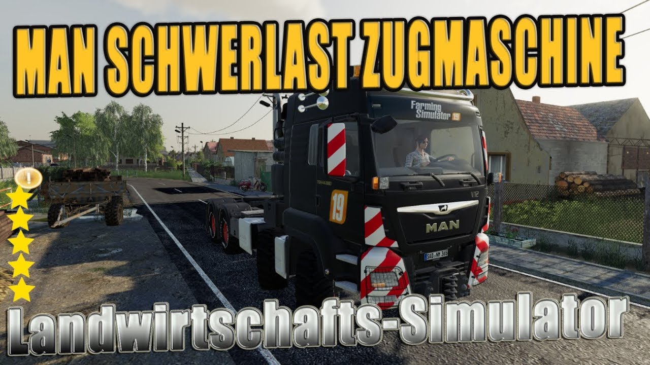 LS19 Modvorstellung Landwirtschafts-Simulator :MAN SCHWERLAST ...