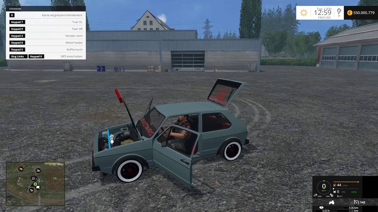 Mod Vorstellung Farming Simulator Ls15: VW Golf I GTI V 1.0 - YouTube
