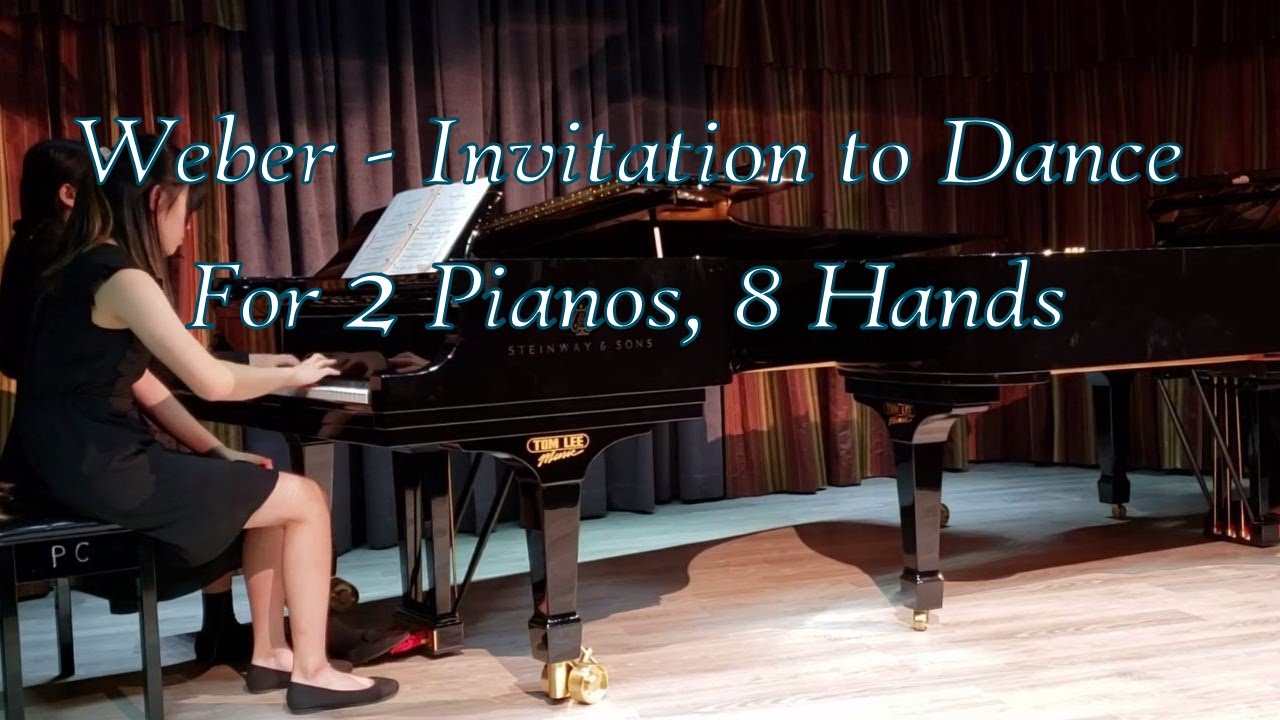 Weber - Invitation to the Dance For 2 Pianos, 8 Hands. Pacific Chamber ...