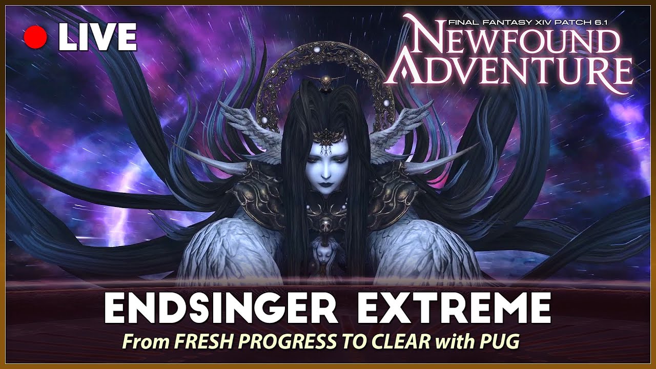 FFXIV 6.1 - ENDSINGER EX (CLEAR!) From Fresh To Finish [NO COMMENTARY ...